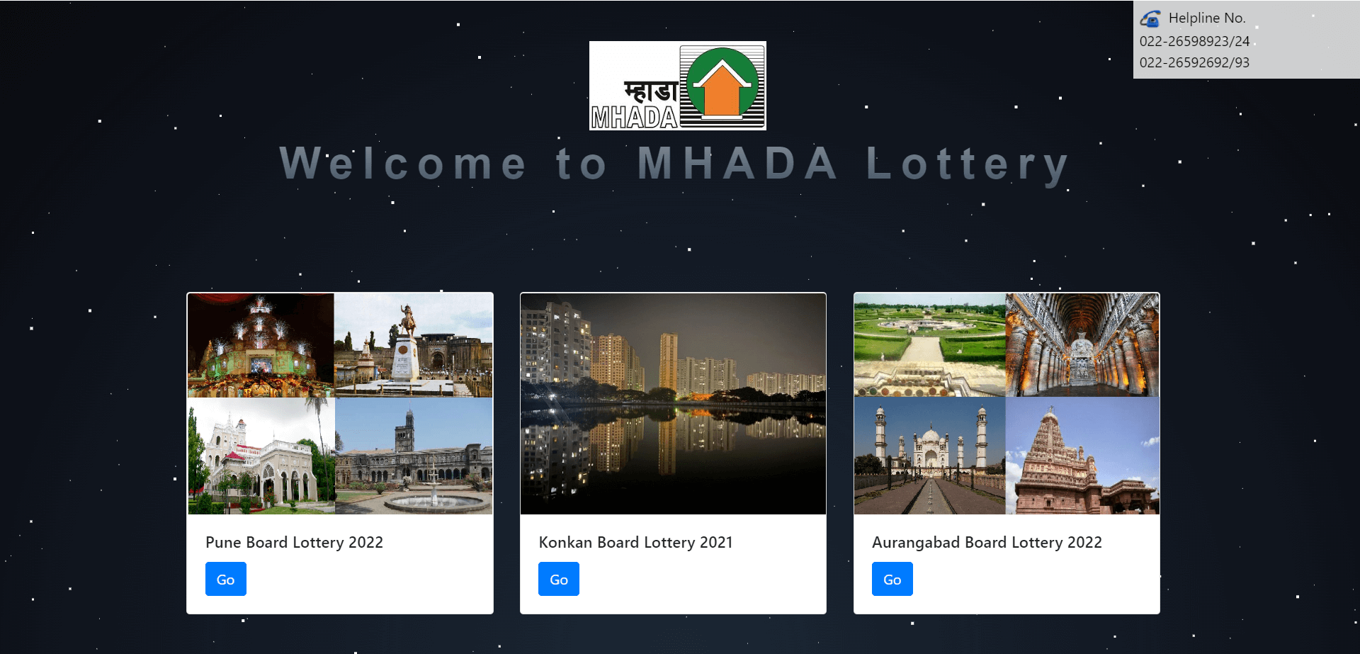 MHADA Pune Housing Scheme.